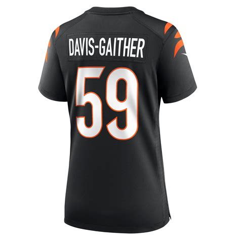 Akeem Davis Gaither Cincinnati Bengals Womens Game Player Jersey Black