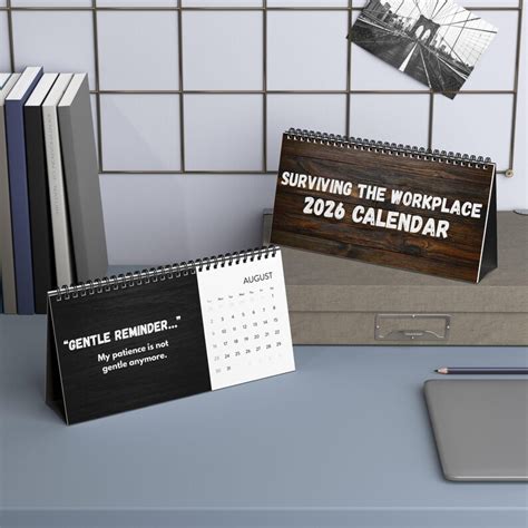 2026 Funny Corporate Desk Calendar Passive Aggressive Office Quotes