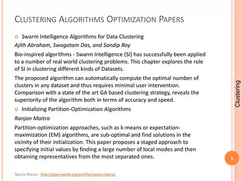 Data Clustering And Optimization Techniques Pptx Computing Technology And Computing