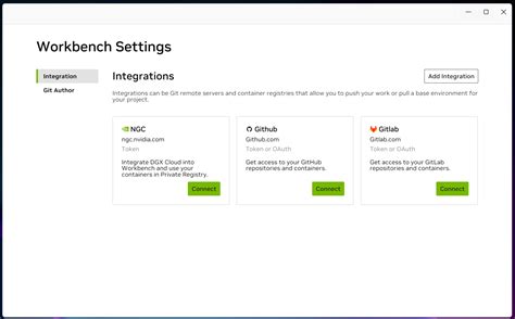Ai Workbench Integrations Nvidia Docs