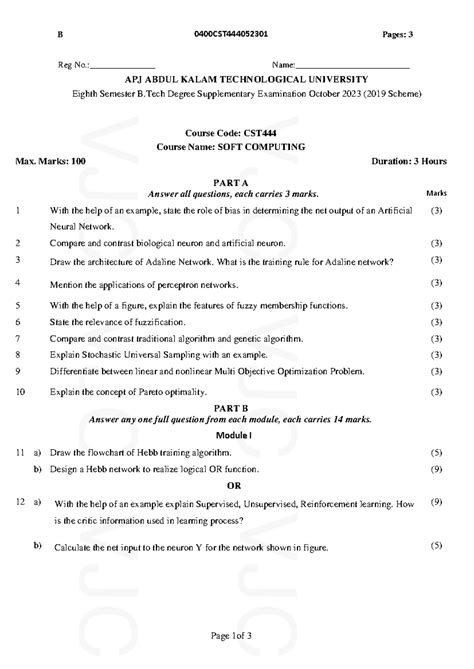 cst444 b 0400cst page 1 of 3 course code cst course name soft