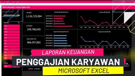 Laporan Gaji Pegawai Excel Adekaryadi Com