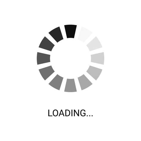 Loading progress tool. Data progressions download indicator set ...
