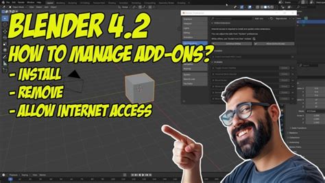 Blender 42 How To Install Remove And Update Add Ons • Blender 3d