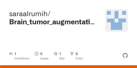 Github Saraalrumih Brain Tumor Augmentation And Classification