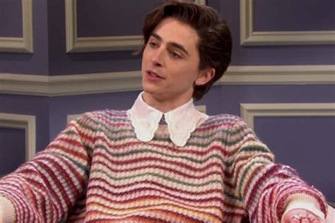 Timoth E Chalamet S Harry Styles Impersonation Was Goofy Yet Accurate