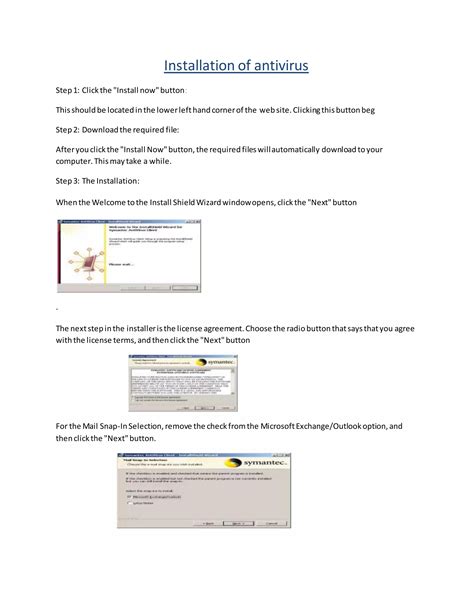 Installation of antivirus presentation by syed mehdi raza | DOCX ...