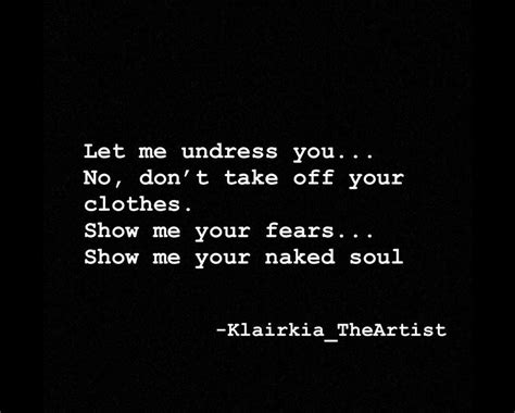 Let Me Undress You
