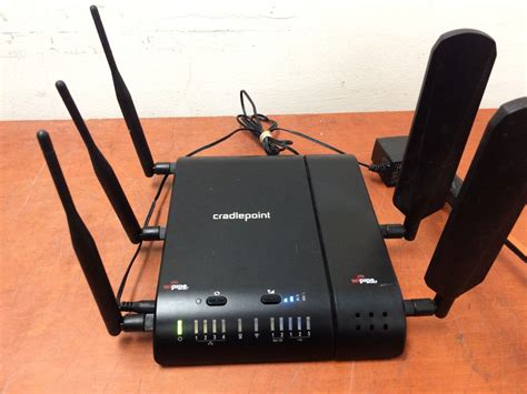 Used Cradlepoint Mbr1400v2 Mc400lpe Vz Arc Hotspot Modem Wifi Router C307ds Ubb Threads