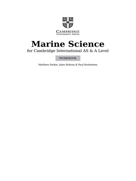 Marine Science A Level Workbook Pdf Ion Chemical Bond