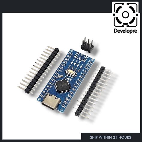 Arduino Nano Atmega328p Ch340g Ch340 Soldered Unsoldered Shopee