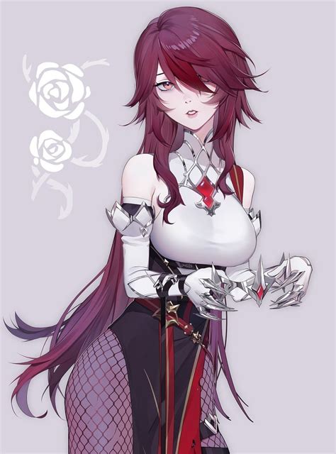 Rosaria Genshin Impact Drawn By Lavelis Danbooru