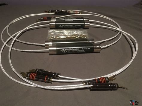 High Fidelity Cables Ultimate Reference Speaker Cables 1.5M Photo ...