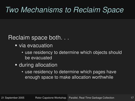 Ppt Parallel Real Time Garbage Collection Powerpoint Presentation