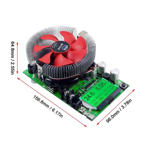 Electronic Load Tester150w 200v 20a Electronic Load Tester Digital Lcd Screen Electronic