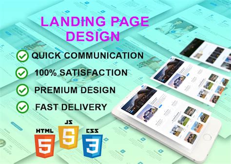 Build Landing Page Using Html Css And Javascript By Maruf Fiverr