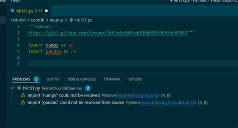 Gagal Install Pylint Di Python 39x Conda · Hidrokit · Discussion