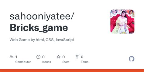 GitHub Sahooniyatee Bricks Game Web Game By Html CSS JavaScript