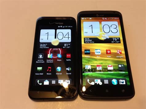 HTC Droid Incredible 4G LTE Vs HTC One X Review Attmobilereview