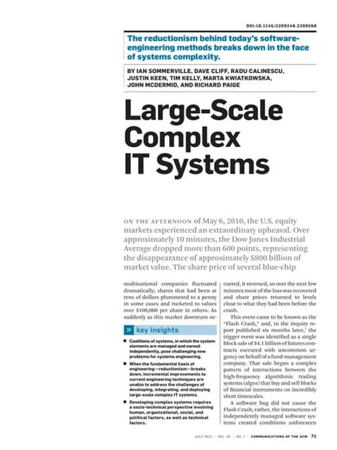 B5 15 Large Scale Complex It Systems Pdf