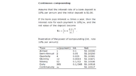 Continuous Compounding Pdf