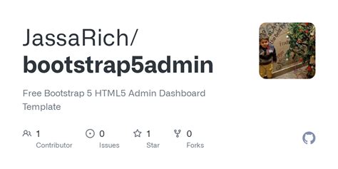 GitHub JassaRich Bootstrap Admin Free Bootstrap HTML Admin Dashboard Template