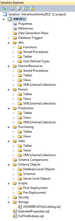 Wake Bi Blog Sql Server 2012 Database Projects