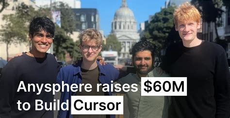 anysphere raises 60m for ai powered coding tool cursor