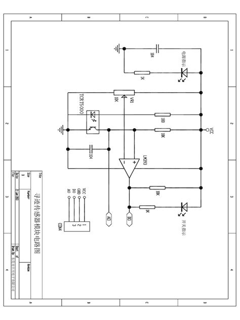 Tcrt5000 Sensor Module Circuit Diagram Pdf Pdf