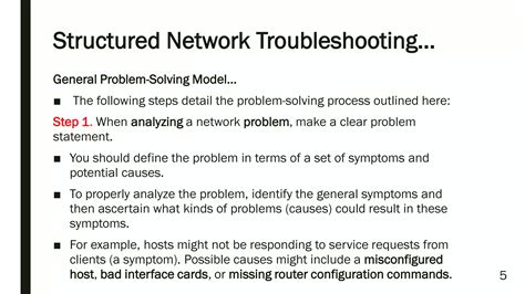 Identifying And Resolving Network Problems Pdf