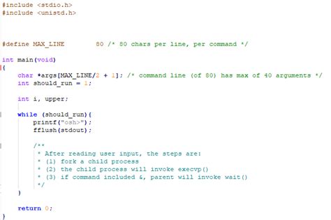 Solved Write A Custom Shell Program As Described In The