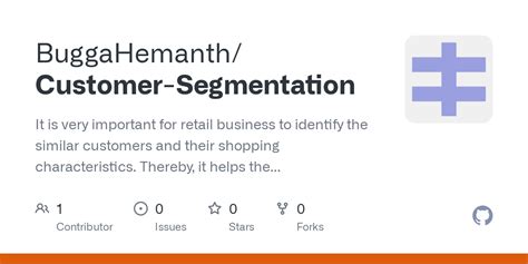 Github Buggahemanth Customer Segmentation It Is Very Important For Retail Business To