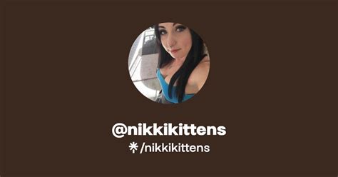 Nikkikittens Twitter Instagram Twitch Linktree