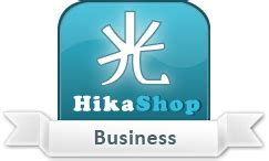 HikaShop HikaShop Business HikaShop HikaShop Business