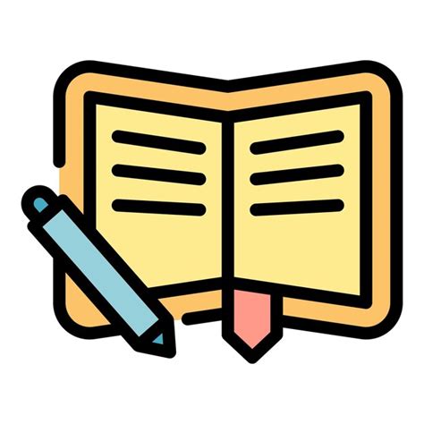 Premium Vector Ergonomic Book Icon Outline Ergonomic Book Vector Icon
