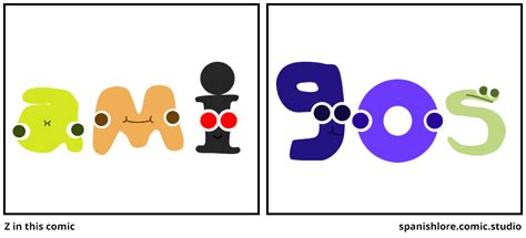 Z In This Comic Comic Studio