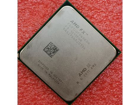 AMD FX 8120 FX Series Zambezi 8 Core 3 1 GHz Socket AM3 125W Desktop Processor