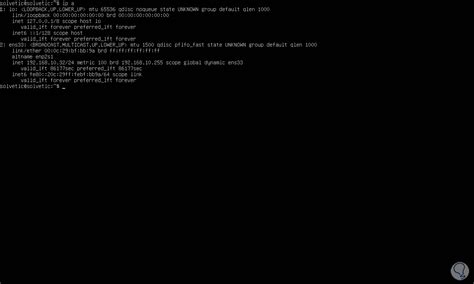 configurar ip estática en ubuntu server 23 04 ️ solvetic