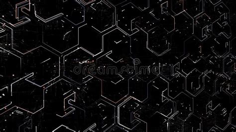 4k Blockchain Ai Cpu Chip Processor Circuitmatrix Binary Computer Code Stock Video Video Of