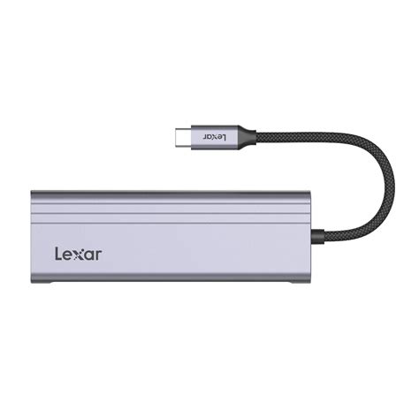Lexar 7in1 USB Type C Hub With SDXC MicroSDXC Reader