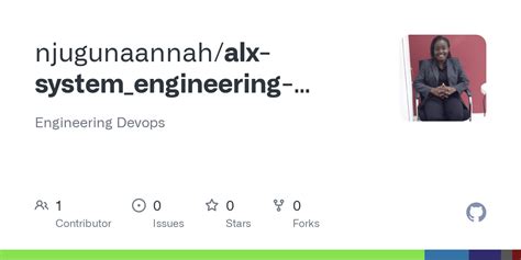 github njugunaannah alx system engineering devops engineering devops