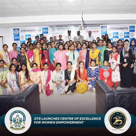 Jits Launches Centre Of Excellence For Women Empowerment Best
