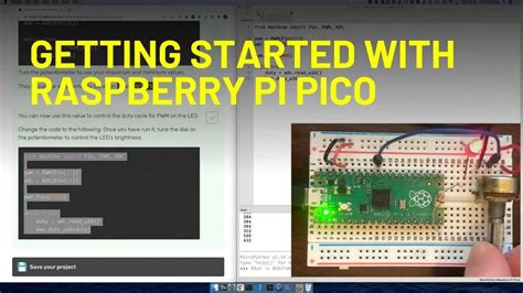 Getting Started With Raspberry Pi Pico Micropython
