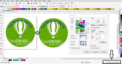Cara Membuat Label CD Dengan CorelDraw X