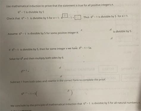 solved use mathematical induction to prove that the