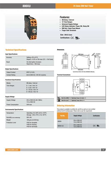 Selec 800xu Timer With On Delay Interval Modes 800xu 5 A At ₹ 629 Piece In Ahmedabad