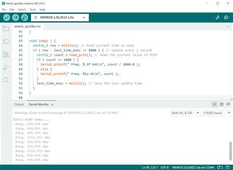 การสร้างสัญญาณพัลส์และวัดความถี่โดยใช้ Arduino Esp32 Iot Engineering Education