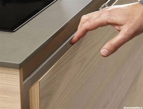 عکس کابینت با دستگیره مخفی