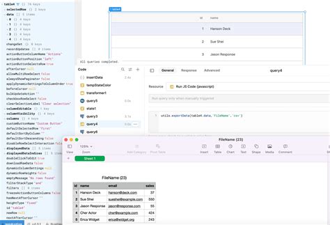 Wanted To Show Hidden Columns Of A Table In The Downloaded File As Well