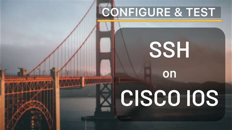 Ssh On Cisco Router Using Gns3 Configure And Test Youtube